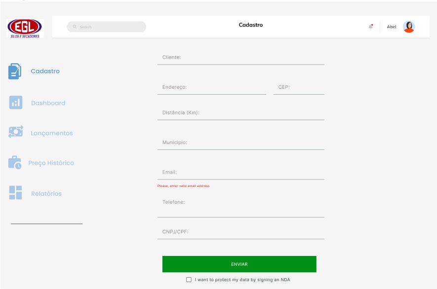 Arquitetura e padrão de UI - Armazenaí